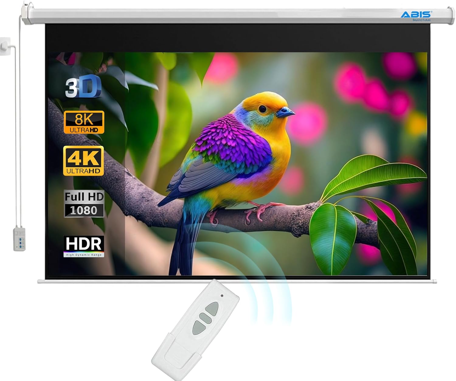Electric Projector Screens | Motorized Home & Office Projection by ABIS ...
